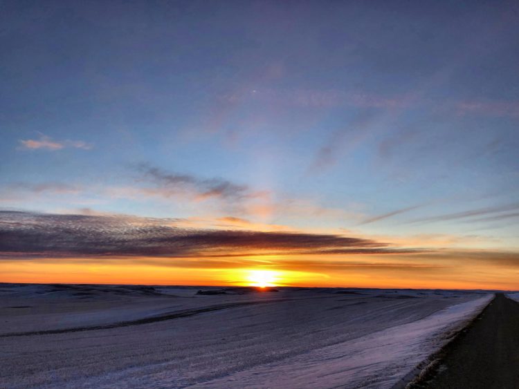 January Sunset - SkySpy Photos, Images, Video