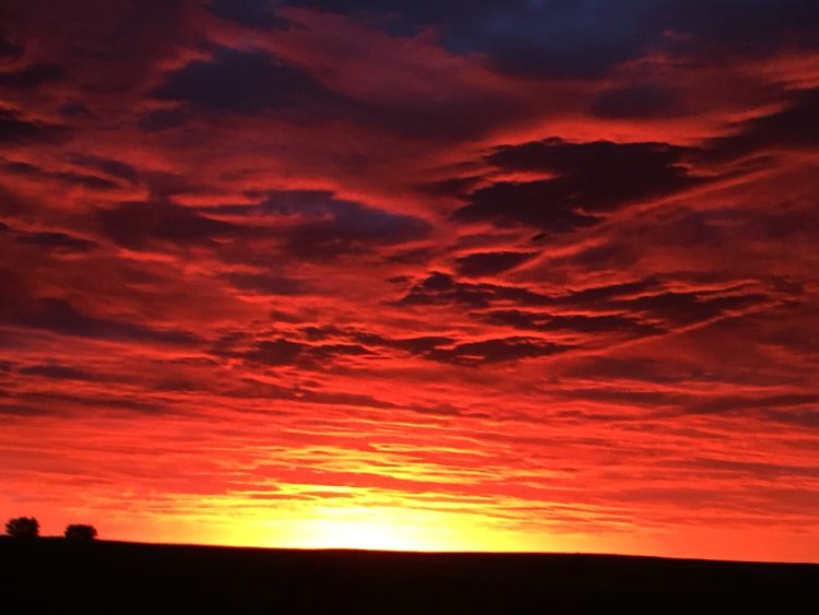 Stormy Red Sky at Night - SkySpy Photos, Images, Video